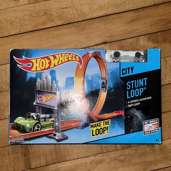 Hot Wheels | Toys | Hot Wheels City Stunt Loop Mattel Trackset Loop ...